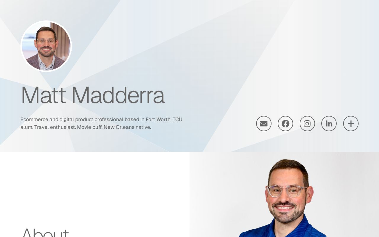 Matt Madderra | Digital Product & Ecommerce Leader